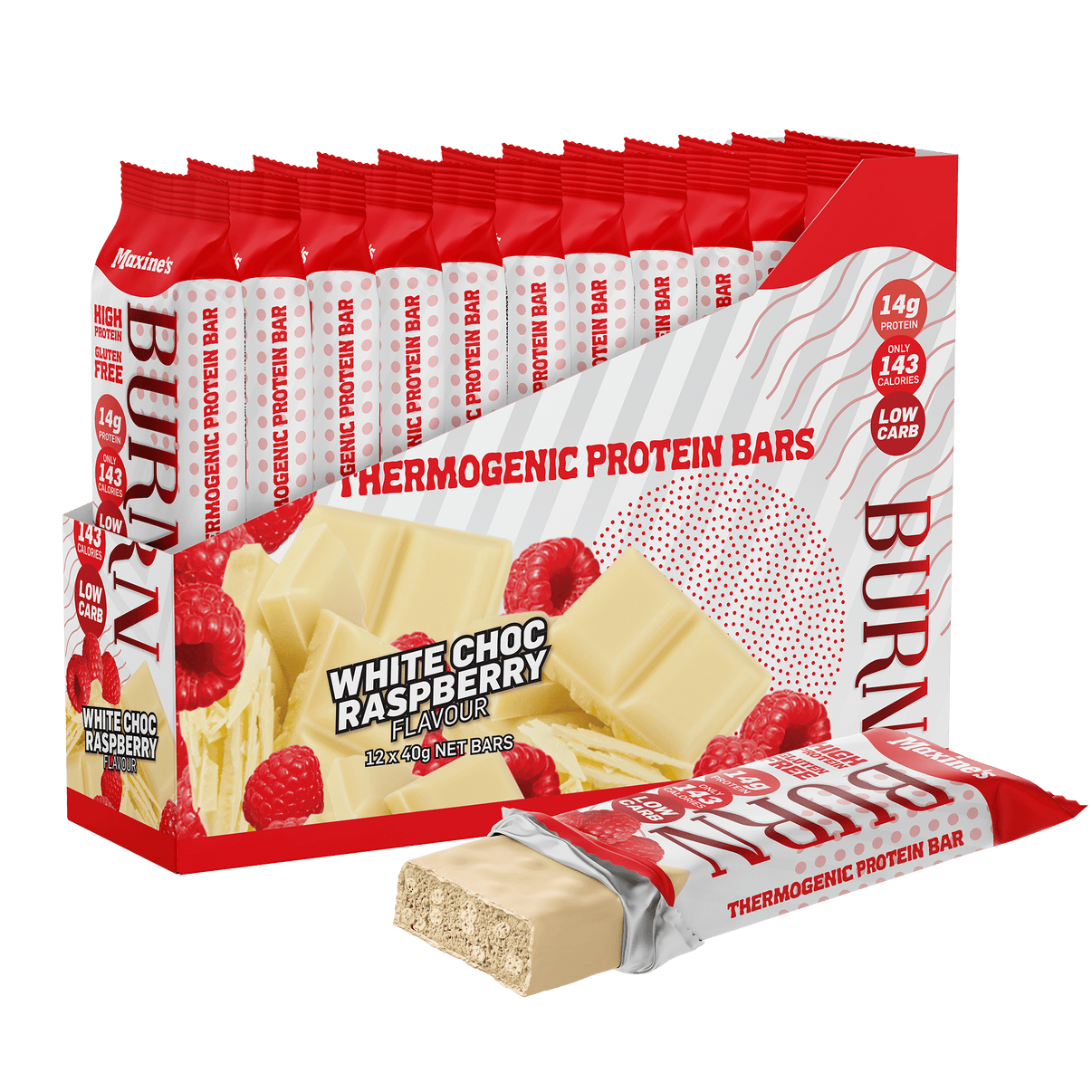 Maxine's Burn Bars - Thermogenic Fat Burning Protein Bars