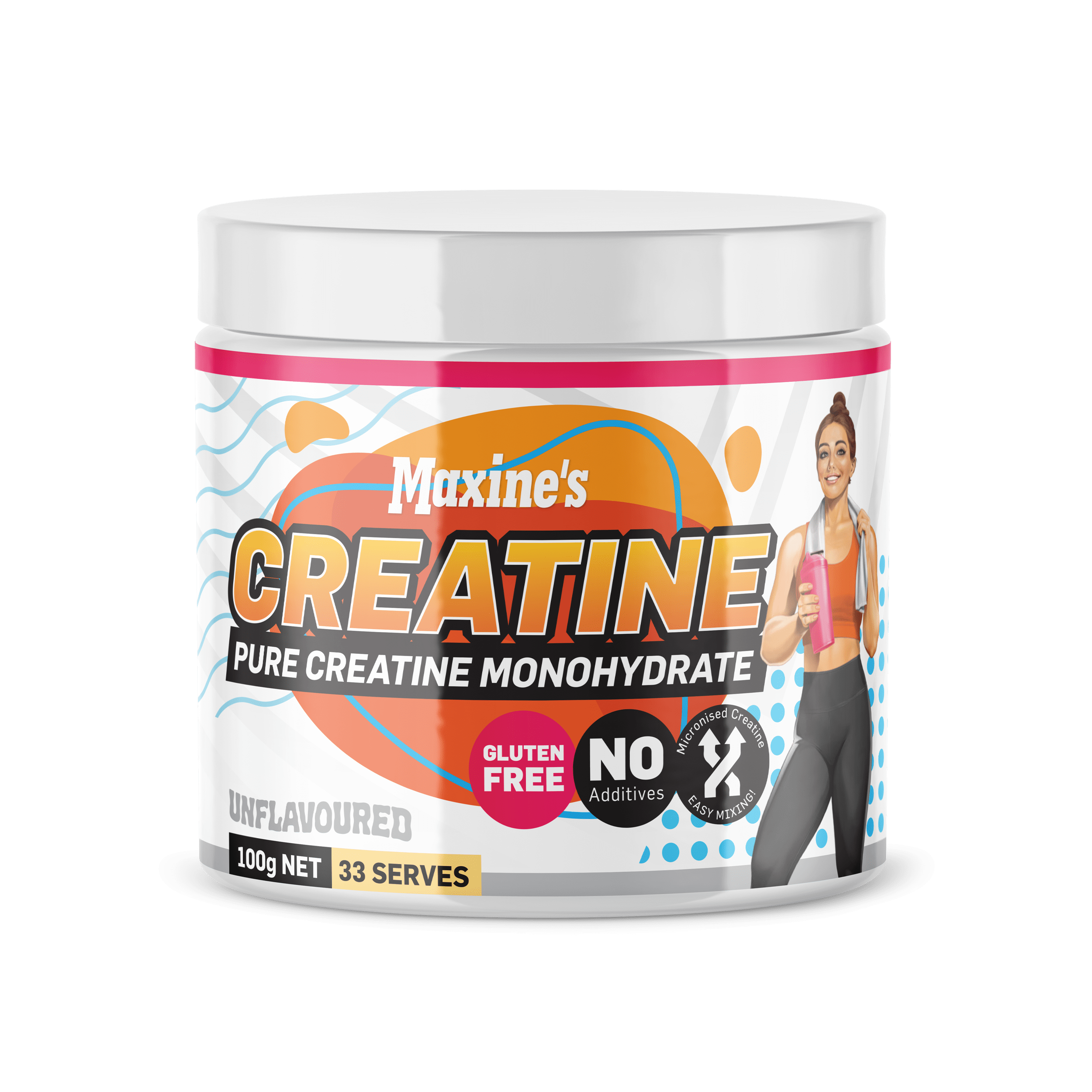 Maxine's Creatine - Pure Creatine Monohydrate for Women