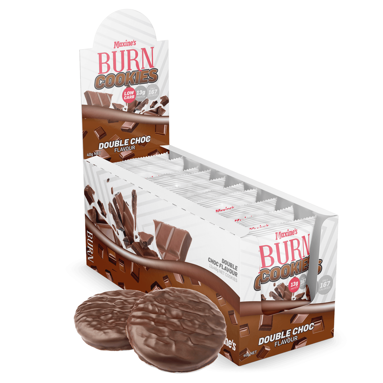 Maxine's Burn Cookies - Delicious, High Protein, and Guilt Free!