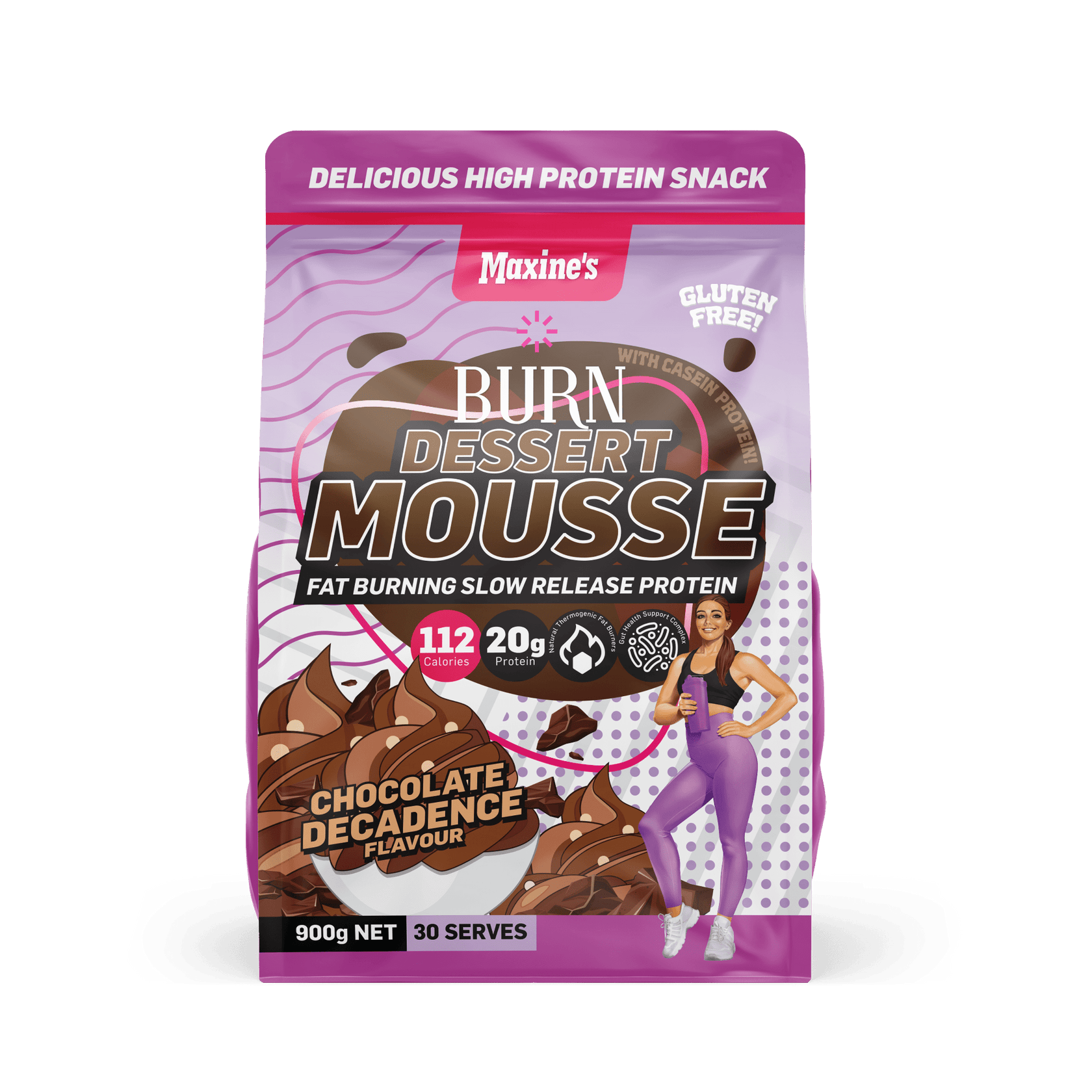 Burn Dessert Mousse: Delicious Chocolate Protein Mousse