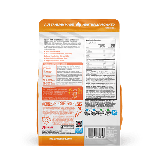 BURN Protein Water: Complete Collagen Protein Water