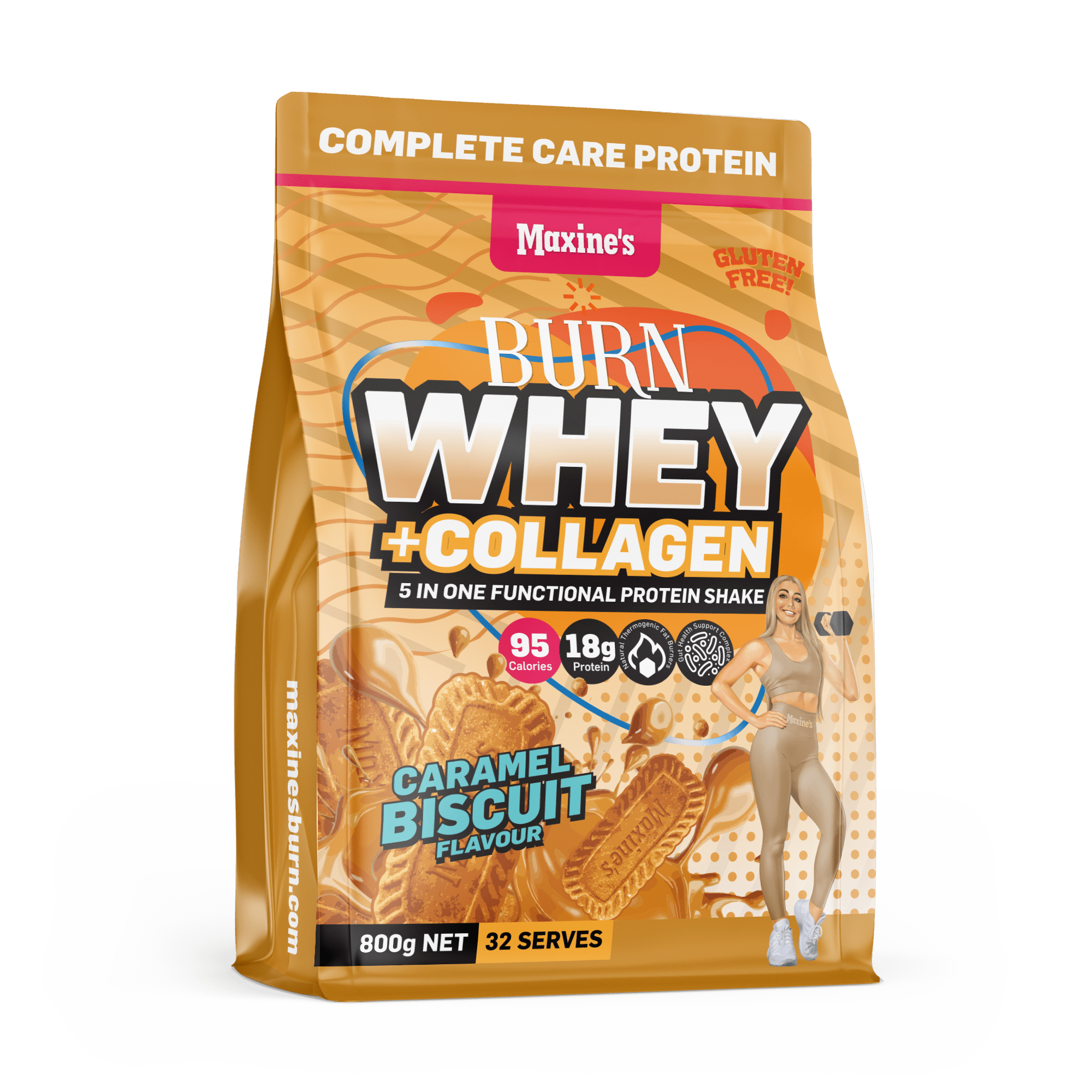 Burn Whey + Collagen Protein – Maxine's Burn