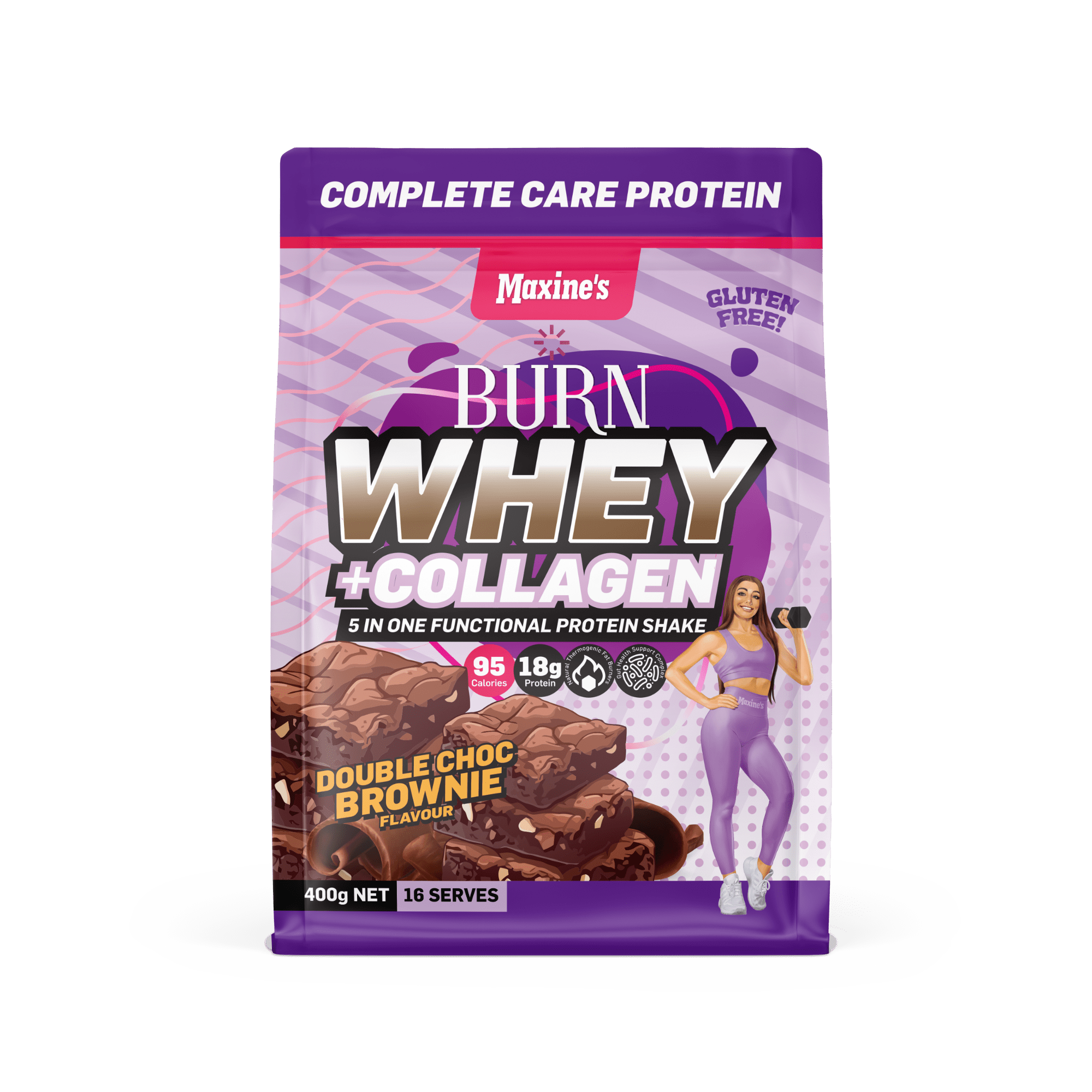 Burn Whey + Collagen Protein – Maxine's Burn
