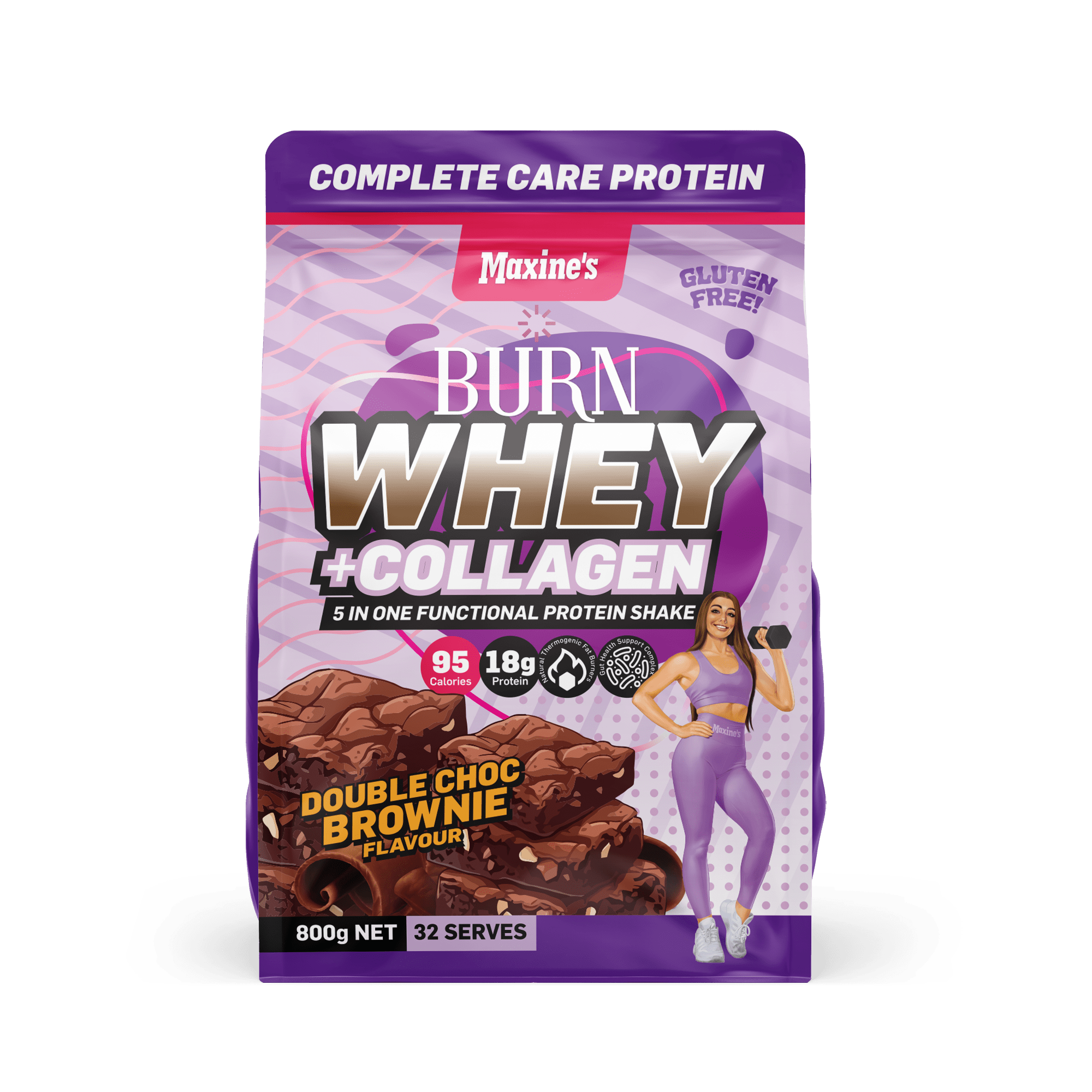 Burn Whey + Collagen Protein – Maxine's Burn