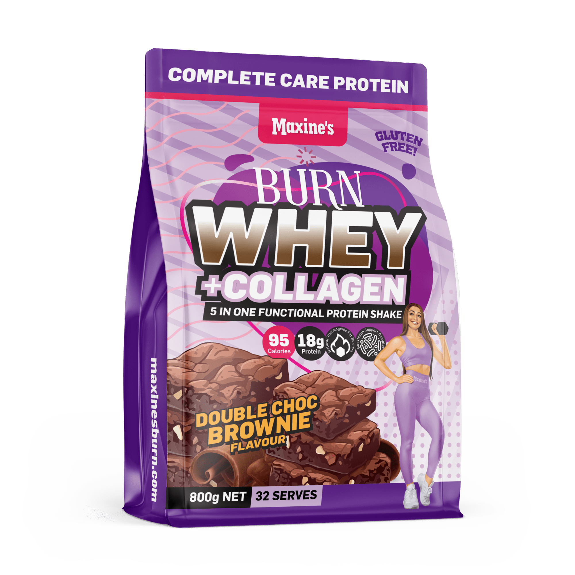 Burn Whey + Collagen Protein – Maxine's Burn