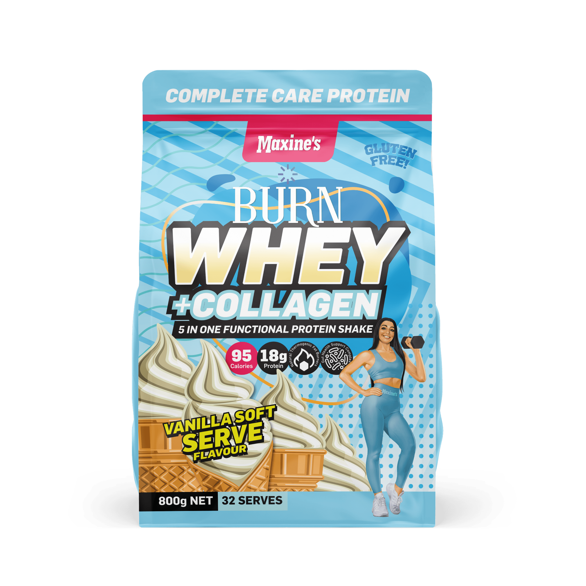 Burn Whey + Collagen Protein – Maxine's Burn