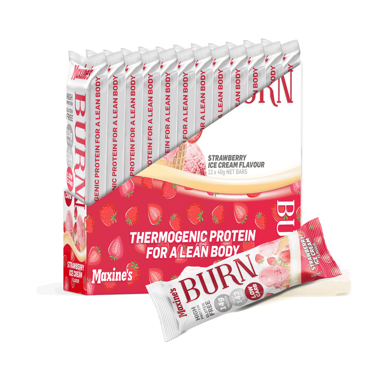 Maxine's Burn Bars - Thermogenic Fat Burning Protein Bars