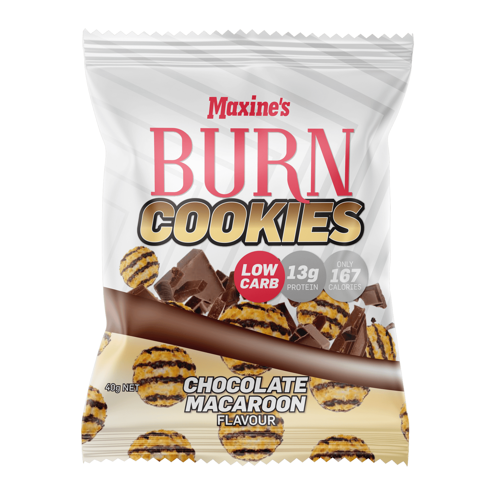 Maxine's Burn Cookies - Delicious, High Protein, and Guilt Free!