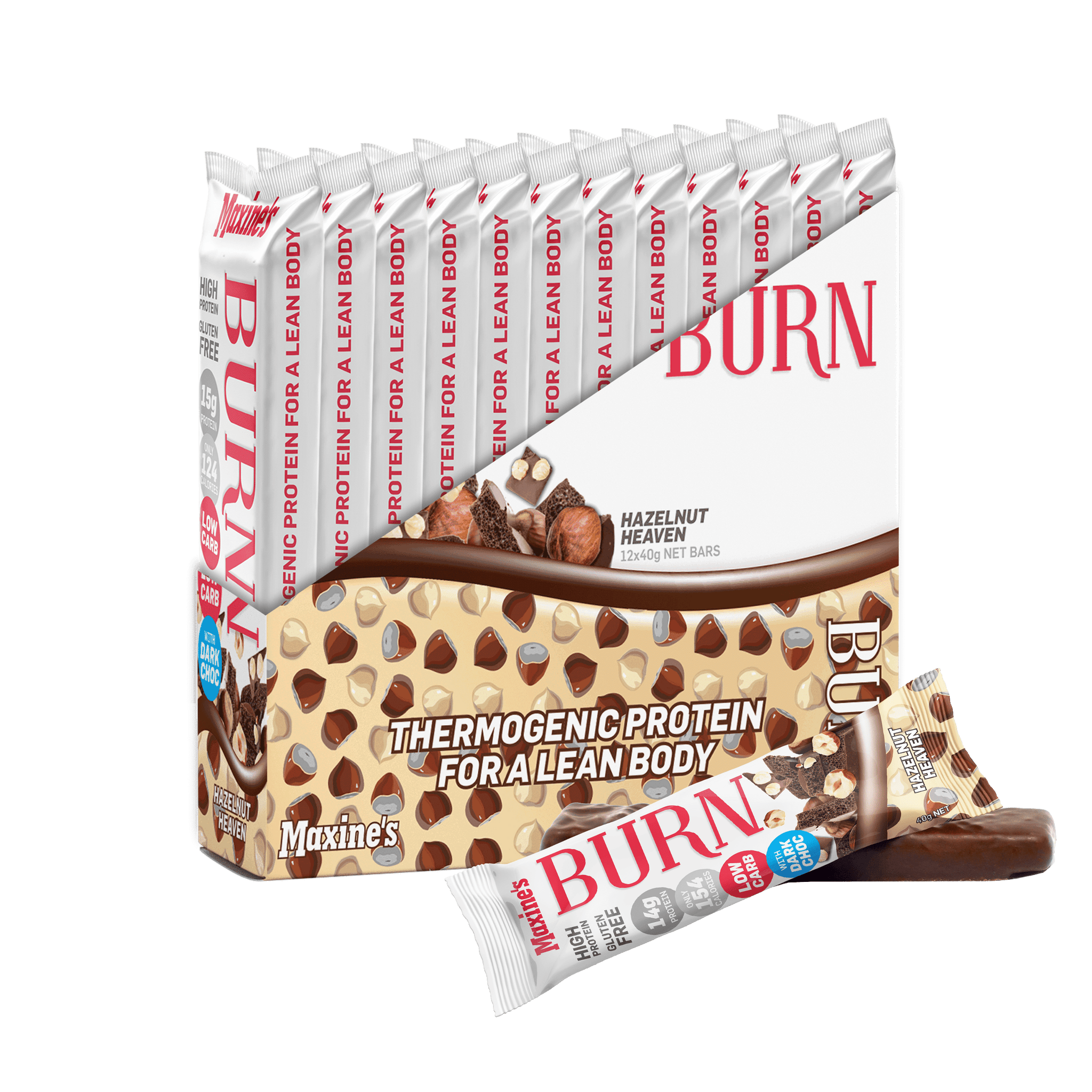 Maxine's Burn Bars - Thermogenic Fat Burning Protein Bars