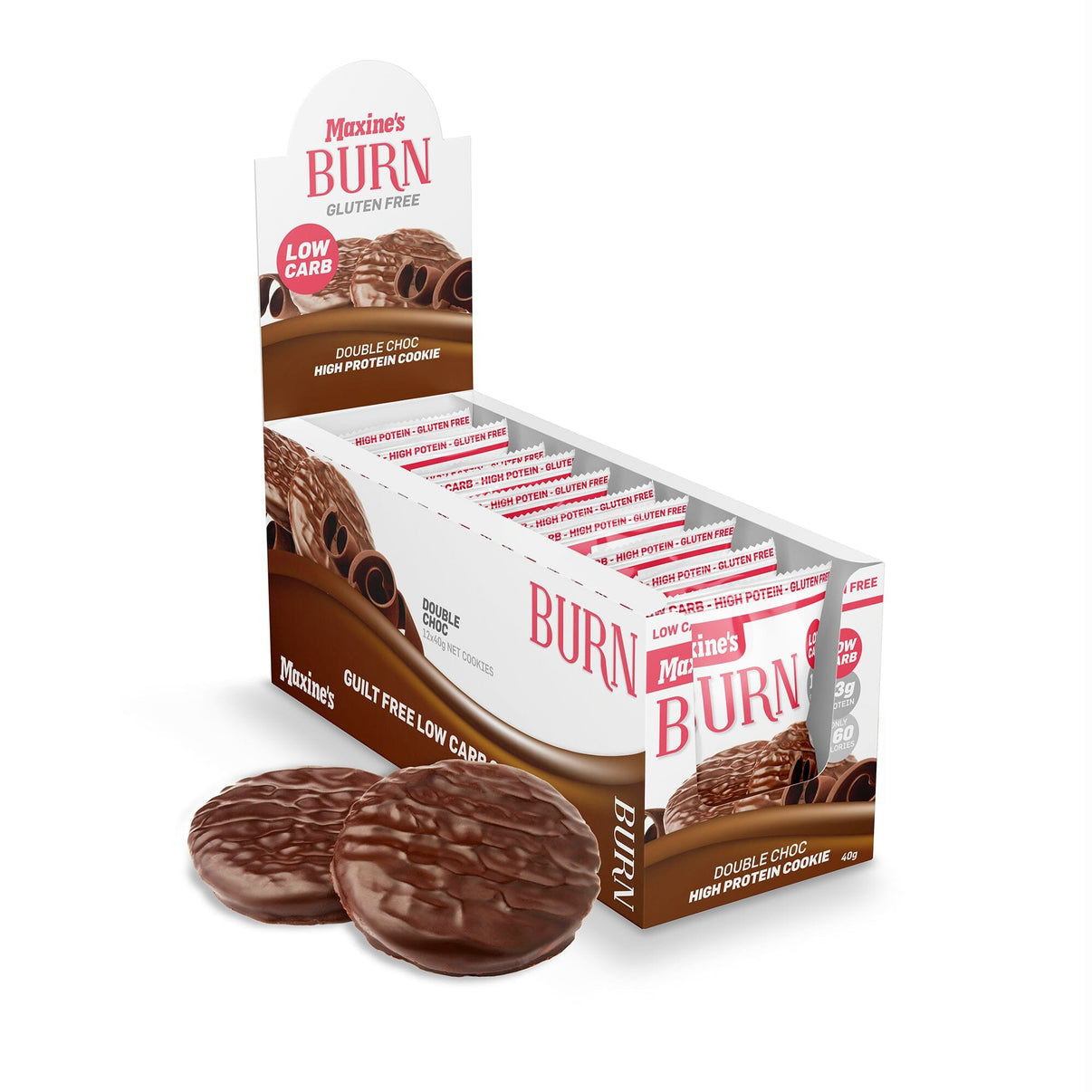 Maxine's Burn Cookies - Delicious, High Protein, and Guilt Free!